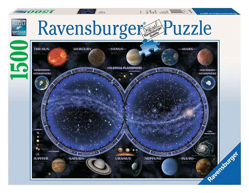 Ravensburger Puzzle slagalica 1500 delova Astronomija 16373