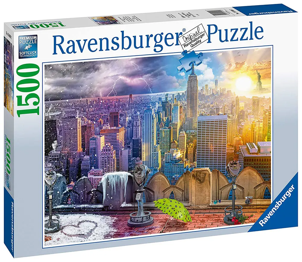 Ravensburger Slagalica 1500 delova - Godišnja doba u Njujorku 16008