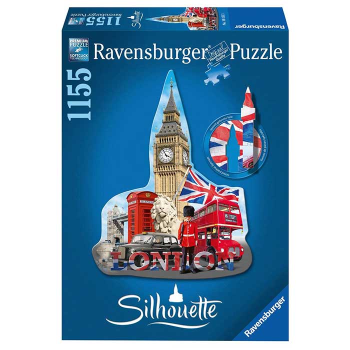 Slagalica 1155 delova - London - Ravensburger Silhouette 16155