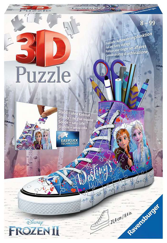 Ravensburger Napravi sam Kutija za olovke od puzli Patika Frozen 2 12121