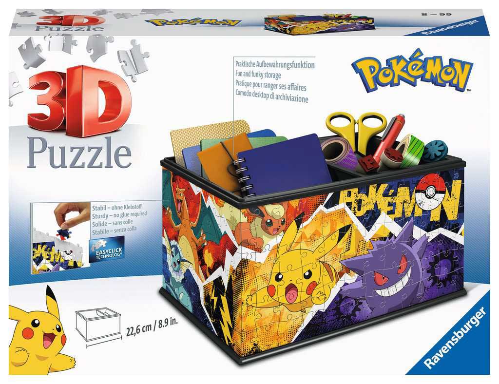 Ravensburger Napravi sam Kutija za odlaganje od puzli Pokemon 11546