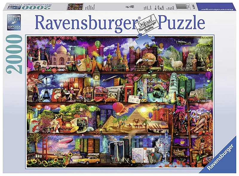 Ravensburger Puzle 2000 delova - Svet knjiga 16685