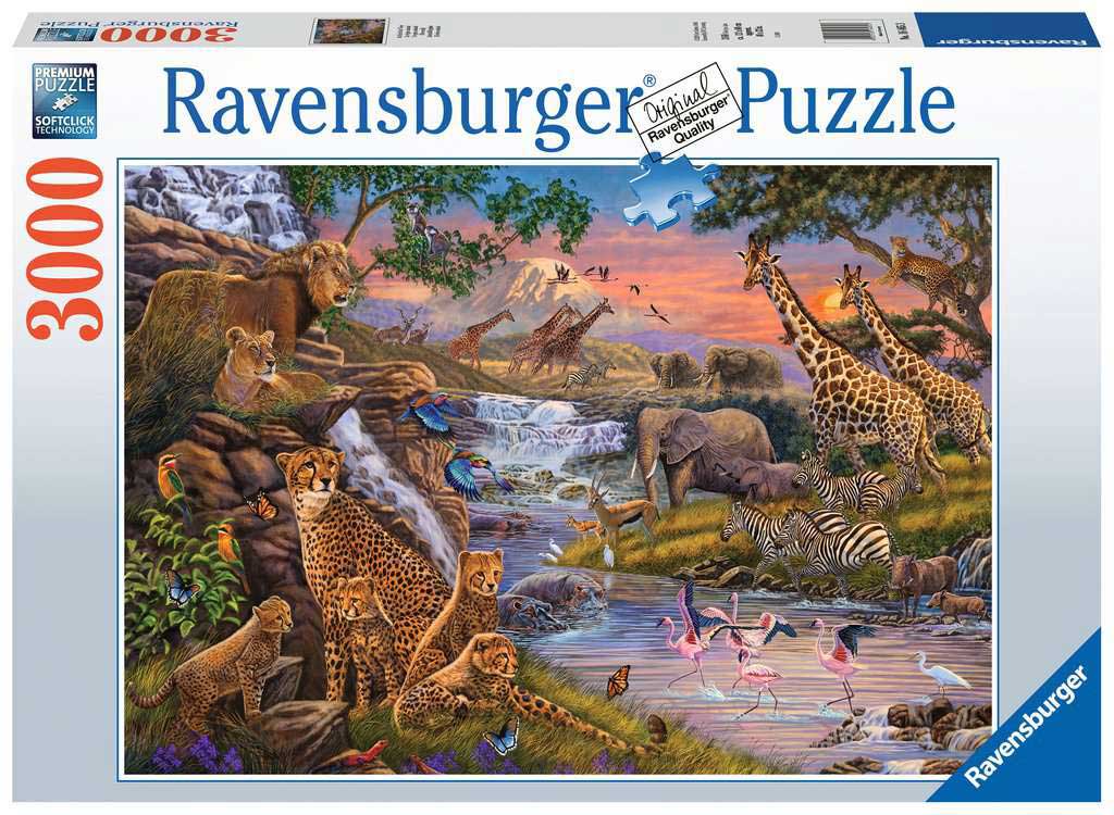 Puzzle Slagalica 3000 delova Životinjsko carstvo Ravensburger 16465