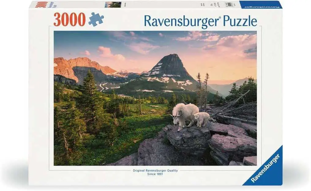 Puzzle slagalica 3000 delova Alpske koze Ravensburger 12000809