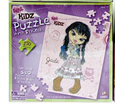 Bratz Kidz Jade Puzzle i Stikeri 339458