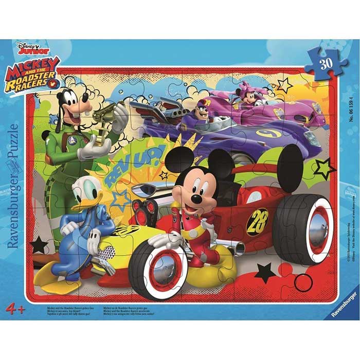 Ravensburger Puzle - Disney Mickey Mouse and The Roadster Racers 06159