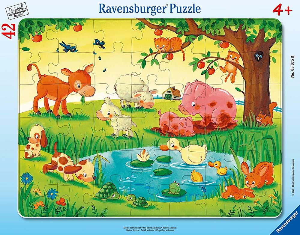Puzzle slagalica 42 dela Mali prijatelji Ravensburger 05075
