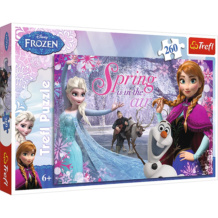Trefl puzzle Frozen - Ljubav u zaleđenoj zemlji 260 delova