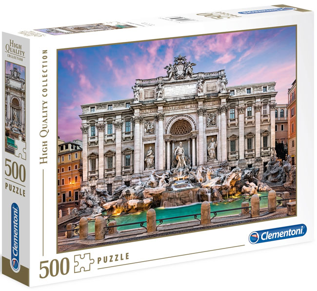 Clementoni Puzzle 500 delova Fontana di Trevi 35047