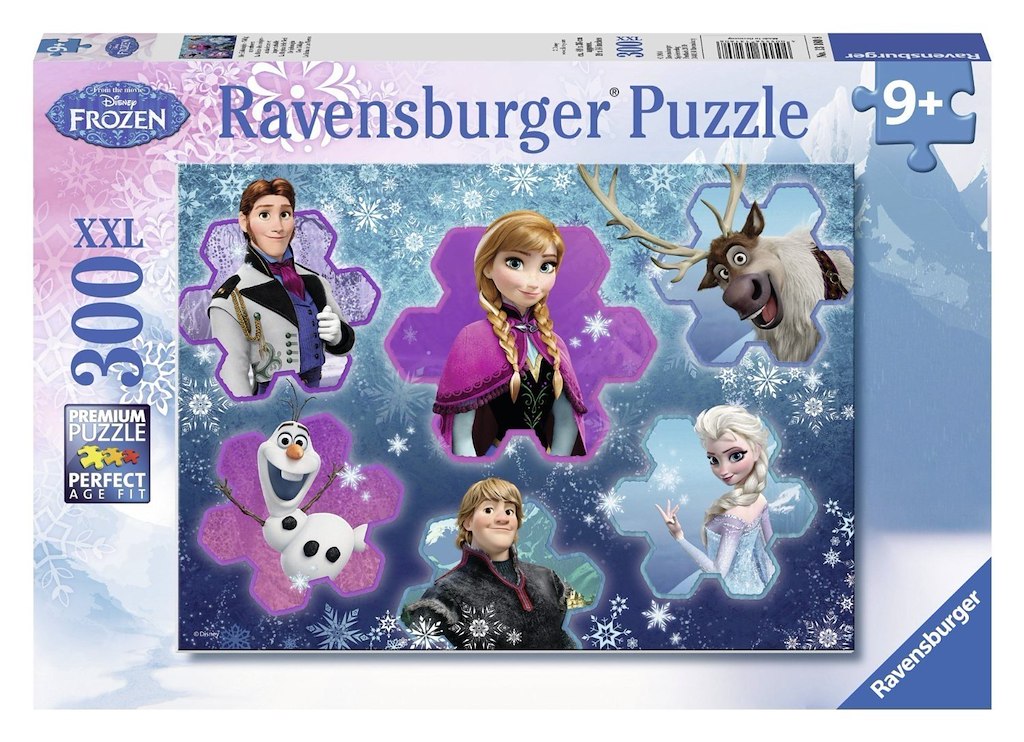 Ravensburger puzzle XXL - Disney - Frozen - Cool Character Collage 300 delova RA13180
