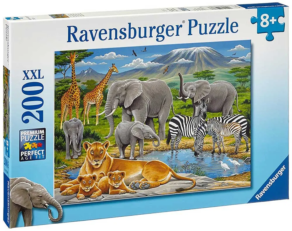 Ravensburger puzzle XXL - Životinje - Animals In Africa 200 delova RA12736