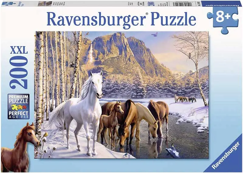 Ravensburger Puzle 200 delova - Konji i zima 12690