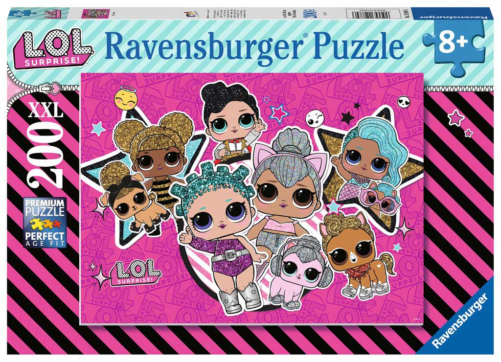 Puzzle 200 XXL delova LOL Surprise Girl Power Ravensburger 12884