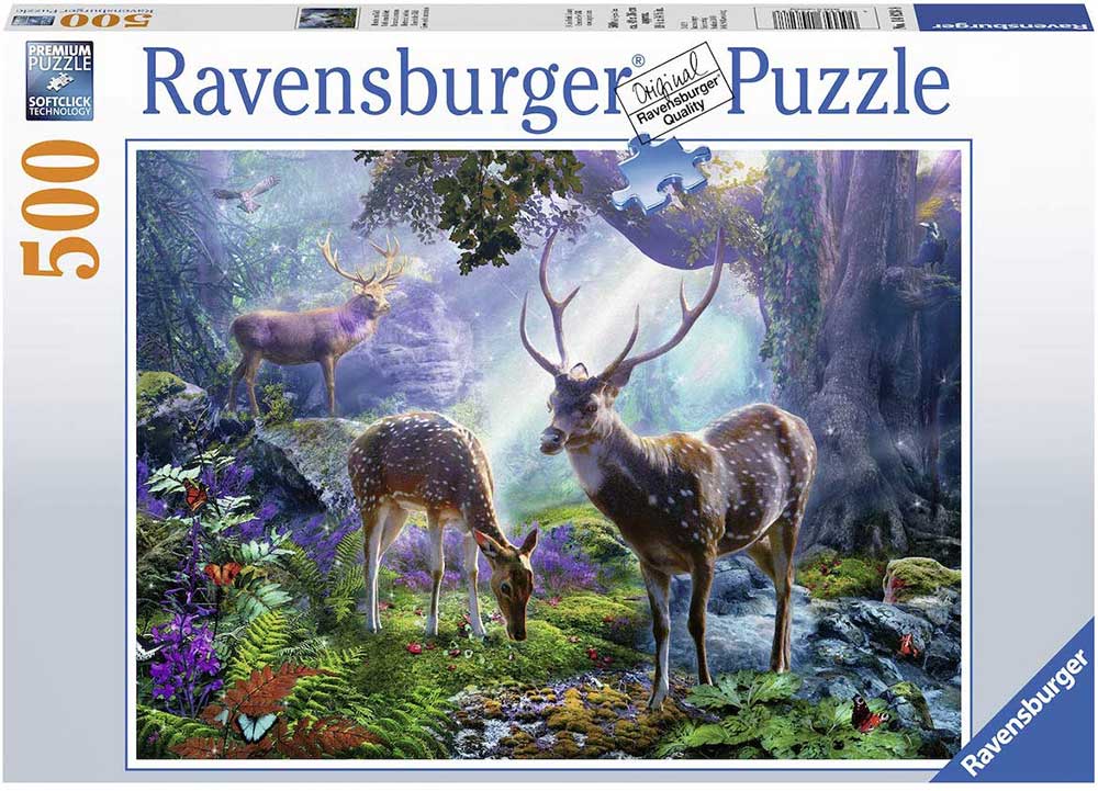 Ravensburger Puzzle 500 delova - Jeleni u divljini 14828