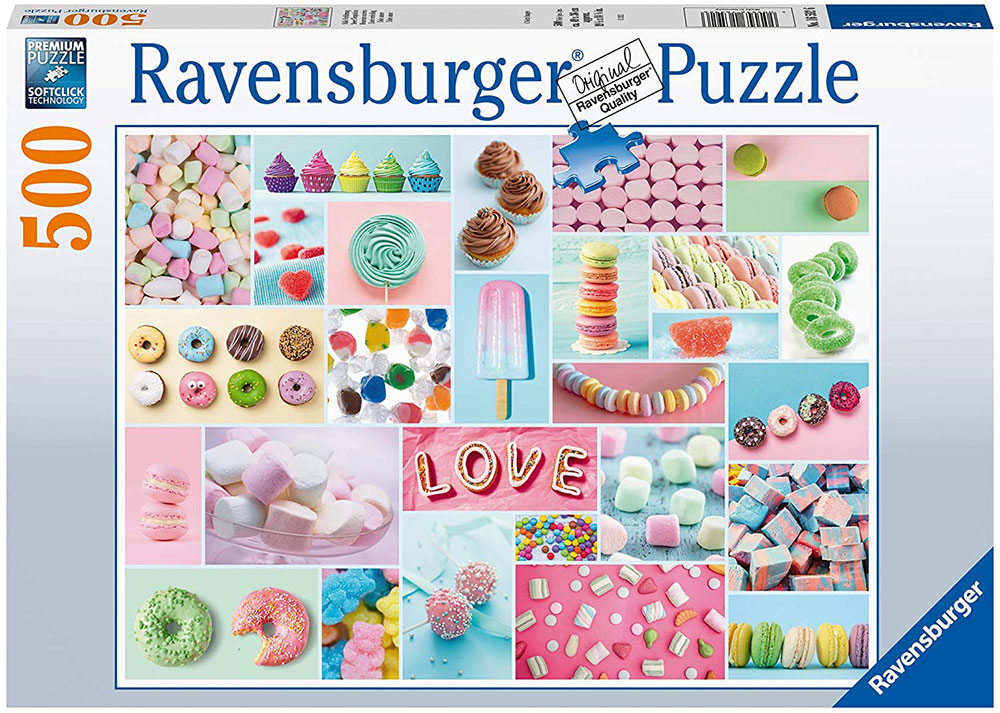 Ravensburger Puzzle Slagalica 500 - Slatkiši 16592