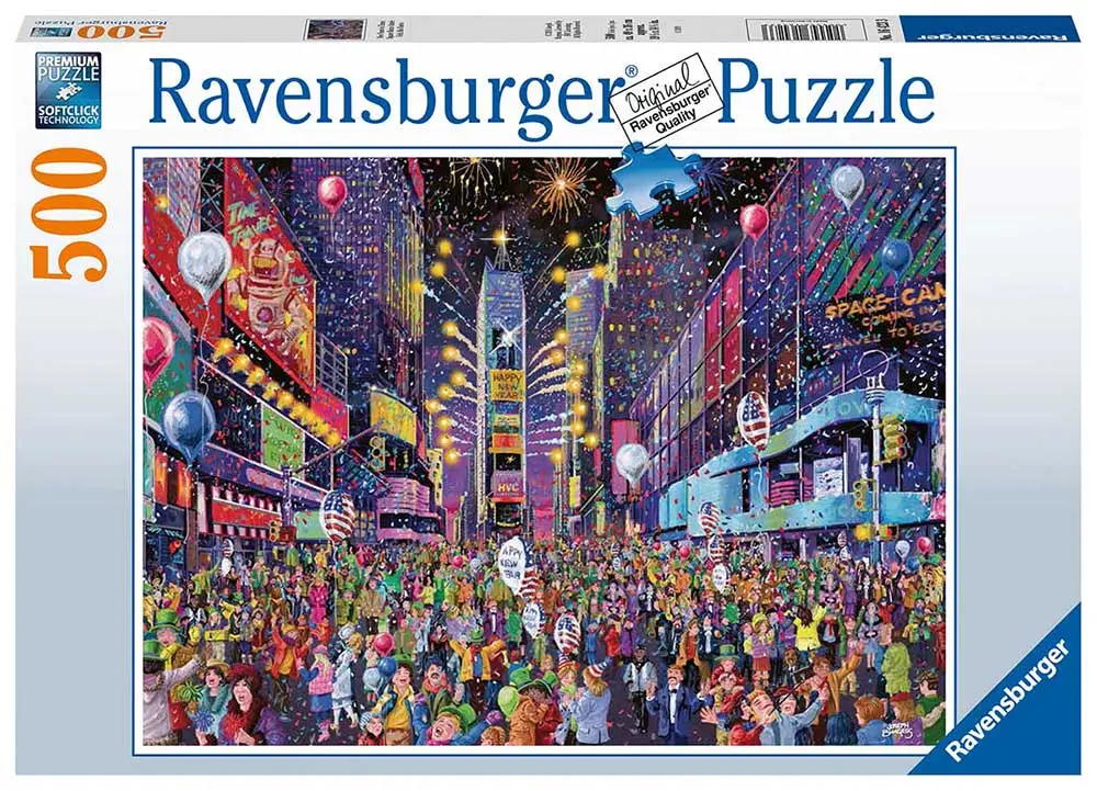 Puzzle Slagalica 500 delova Nova godina na Tajms Skveru Ravensburger 16423