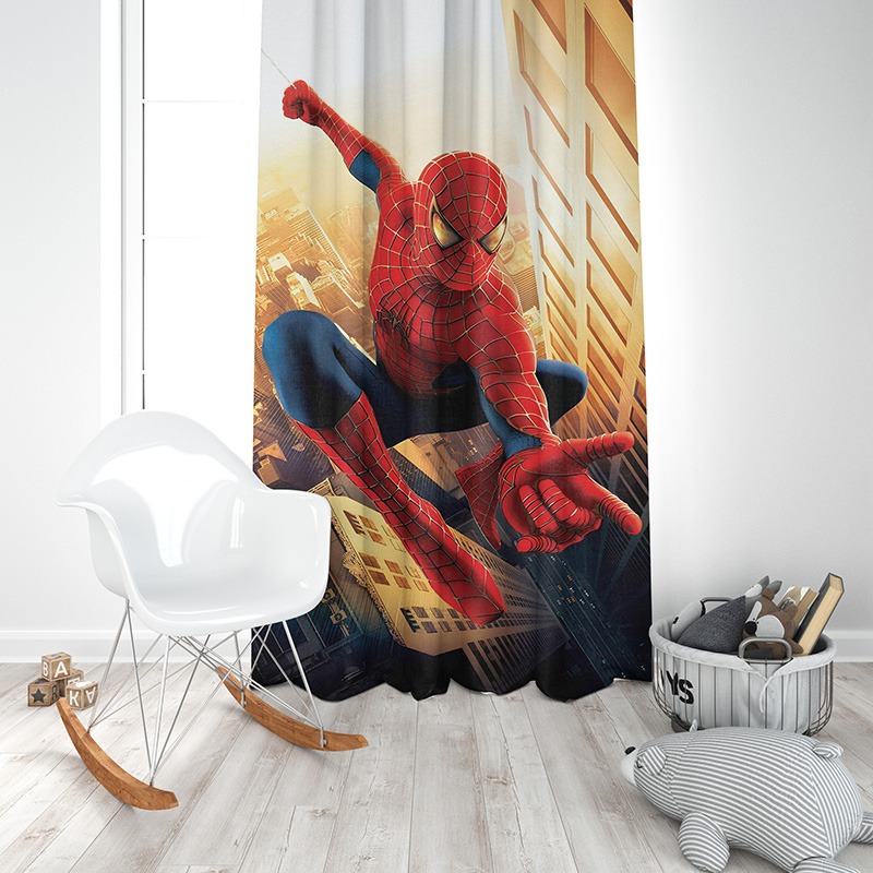 Dečiji draper Spiderman II (Jedno krilo) – 140x250cm, D-076