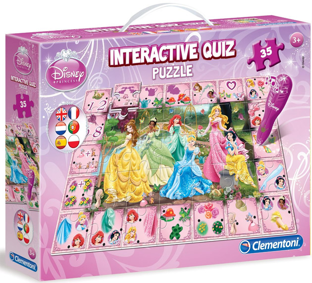 Puzzle Interaktivni kviz Disney Princess 13831 26094