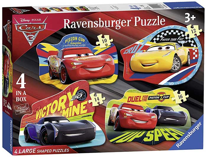 Puzzle 4u1 - Disney Cars - Ravensburger 06891
