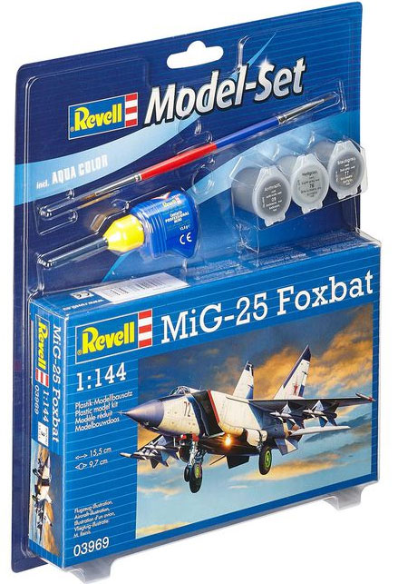 Revell maketa aviona sa priborom Model Set MiG-25 Foxbat RV63969/5006