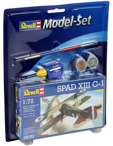 Revell maketa aviona sa priborom Model Set Spad XIII C-1 RV64192/5006