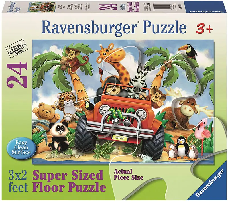 Ravensburger Velike podne puzzle 24 dela Safari 05401