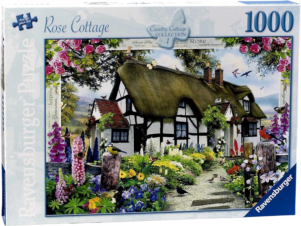Puzzle slagalica 1000 delova Ružina koliba Ravensburger 15585