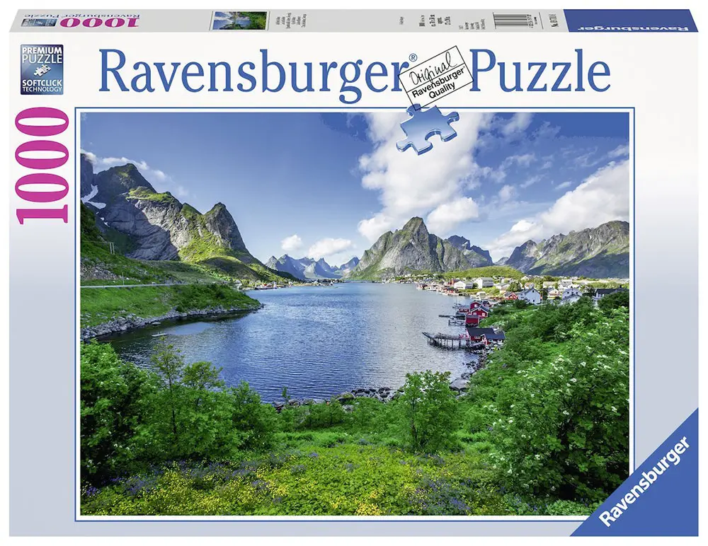 Ravensburger puzzle Norveška - Lofotska ostrva 1000 delova RA19711