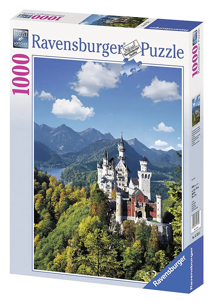 Ravensburger puzzle Nemačka - Zamak Nojšvanštajn u jesen 1000 delova RA15755