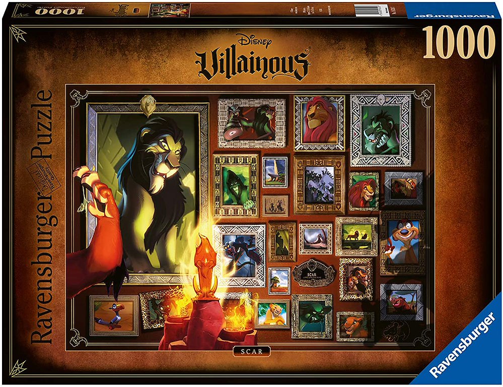 Ravensburger Puzzle Slagalica 1000 - Disney Villainous - Skar 16524