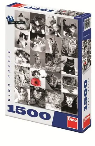 Puzzle 1500 kom Mačke 551275
