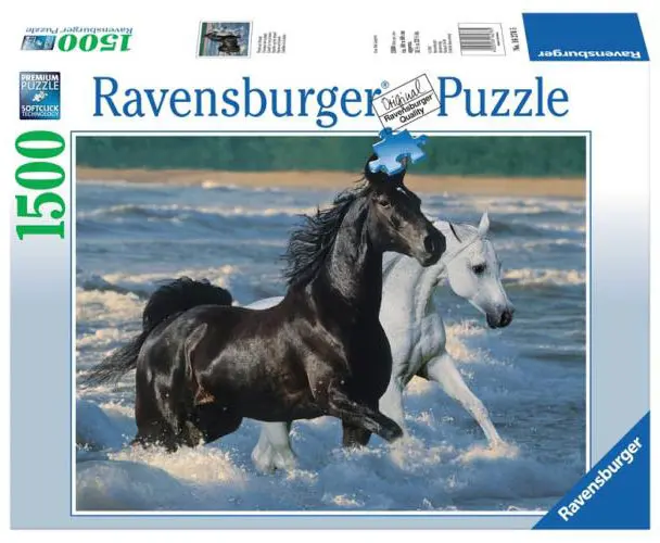 Ravensburger puzzle Životinje - Konji - Horses at The Seaside 1500 delova RA16276