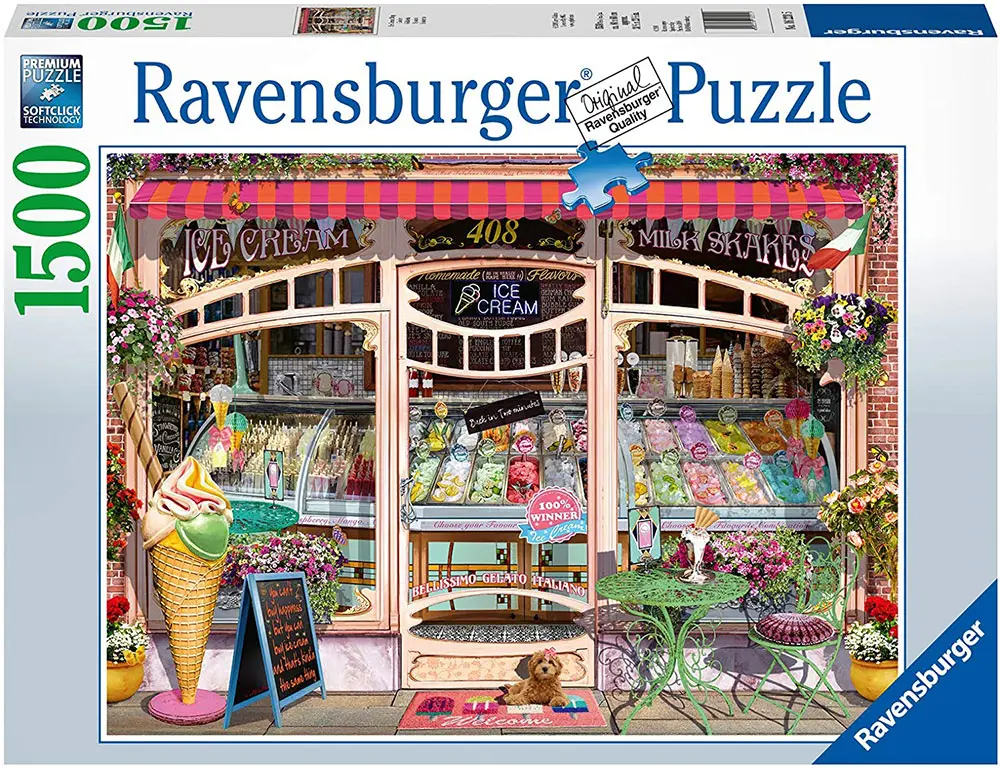 Ravensburger Slagalica 1500 delova - Prodavnica sladoleda 16221
