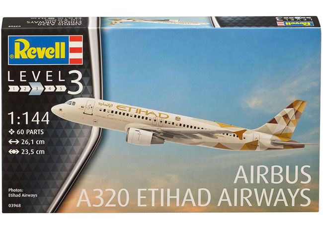 Revell maketa Avion Airbus A320 Etihad Airways RV03968/090