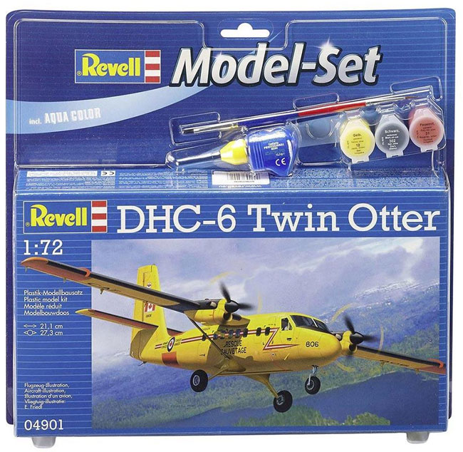 Revell maketa sa priborom avion DHC-6 Twin Otter RV64901/5654
