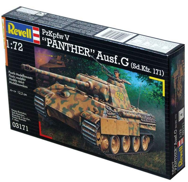 Revell maketa Tenk PzKpfw V Panther Ausf.G RV03171/090