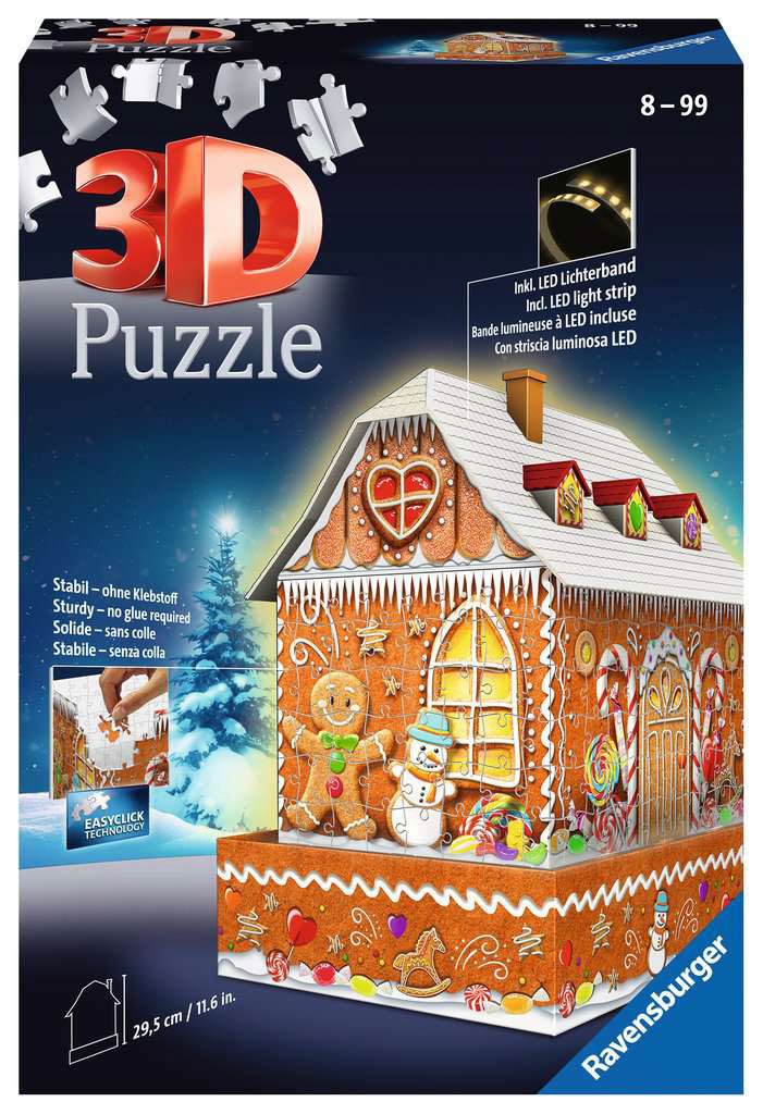 Ravensburger 3D Puzzle Slagalica - Medena kućica 11237