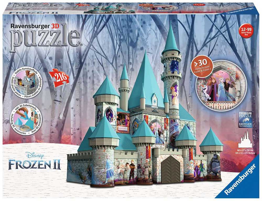 RAVENSBURGER 3D puzzle Dvorac Disney Frozen II RA11156