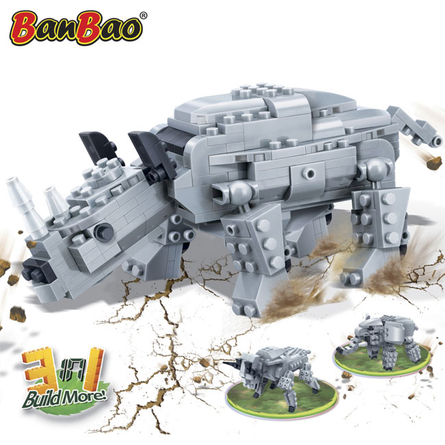 BanBao kocke Dinosaurus Transformers 3u1 6851