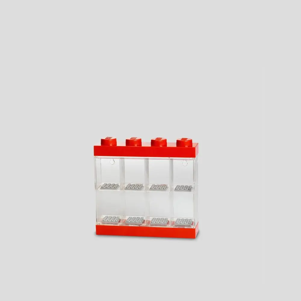 LEGO® Crvena Izložbena Polica Za 8 Minifigura