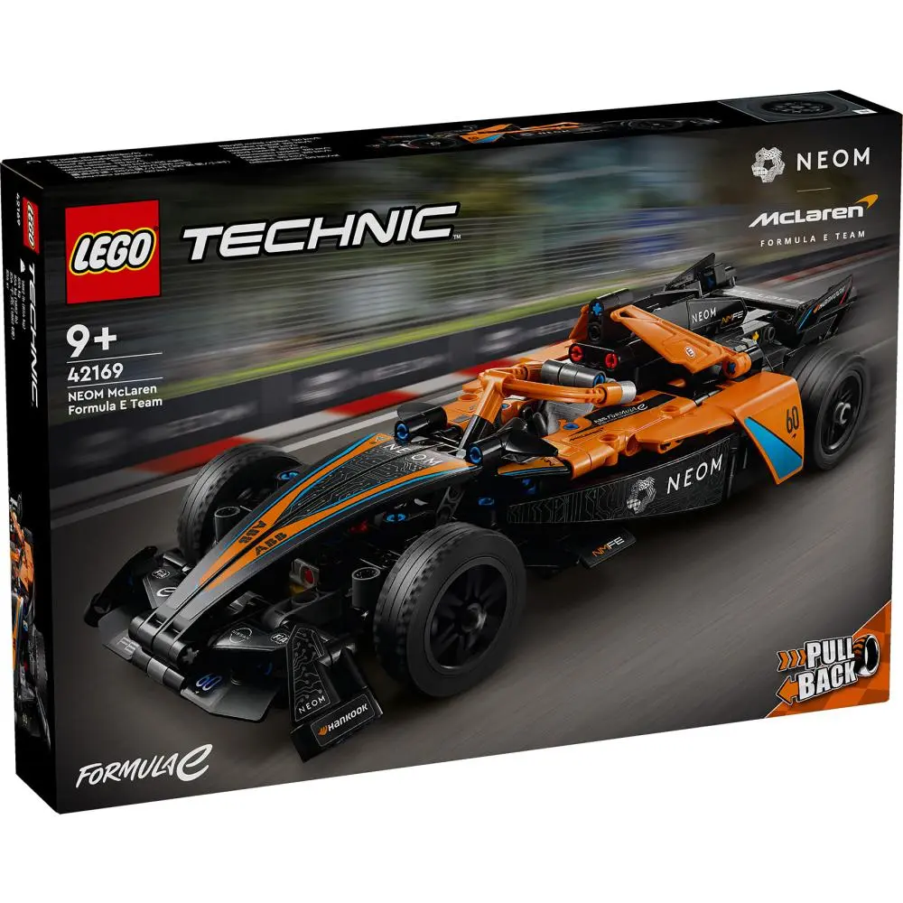 LEGO® Technic™ Neom Mclaren Formula E Pull back bolid 42169