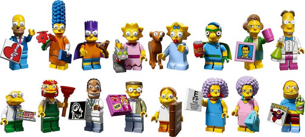 LEGO® kockice Minifigure serija 2 - Simpsonovi LE71009