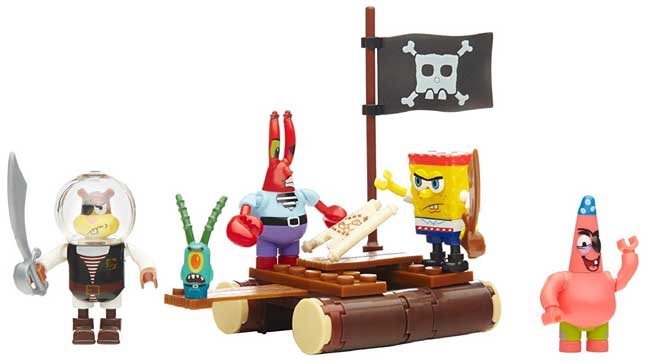 Mega Bloks Kocke Sunđer Bob Pirati 35005