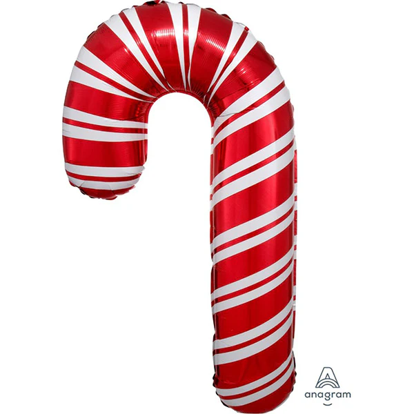 Holiday Candy Cane Folija Balon