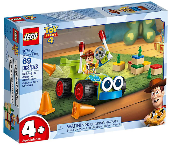 LEGO® Kocke Disney Toy Story 4 - Priča o igračkama - Vudi i RC 10766