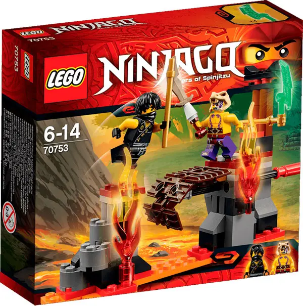 LEGO® NINJAGO kocke Lava Falls LE70753