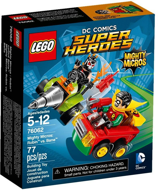 LEGO® Super Heroes Kocke Mighty Micros Robin vs Bane LE76062