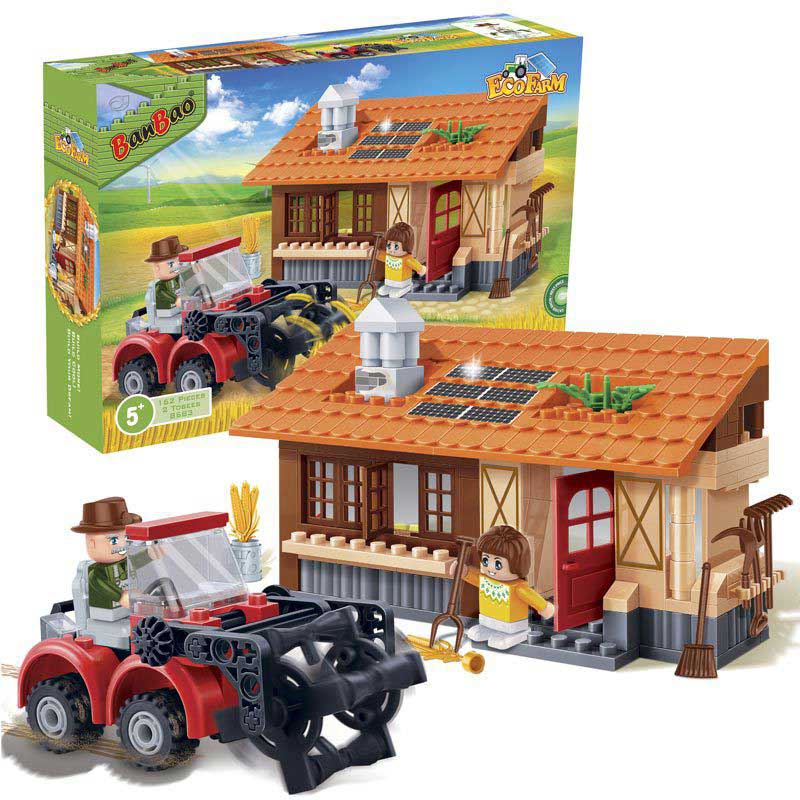 BanBao EcoFarm kocke Traktor sa sejalicom 8583