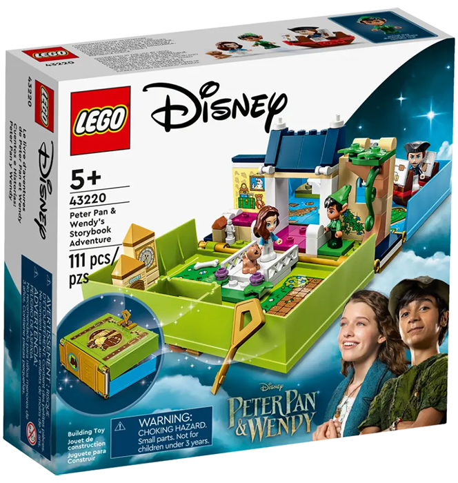 LEGO® Disney Kocke Knjiga priča o Petru Panu 43220