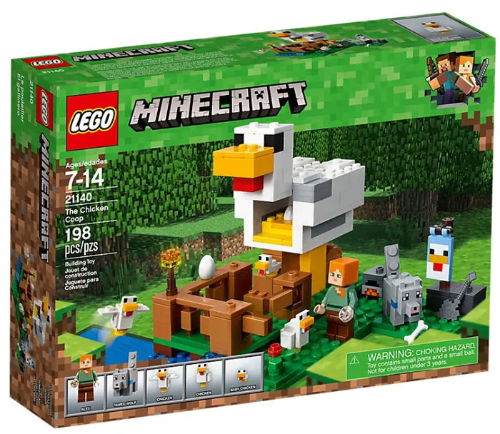 LEGO® Kocke Minecraft - Kokošinjac 21140